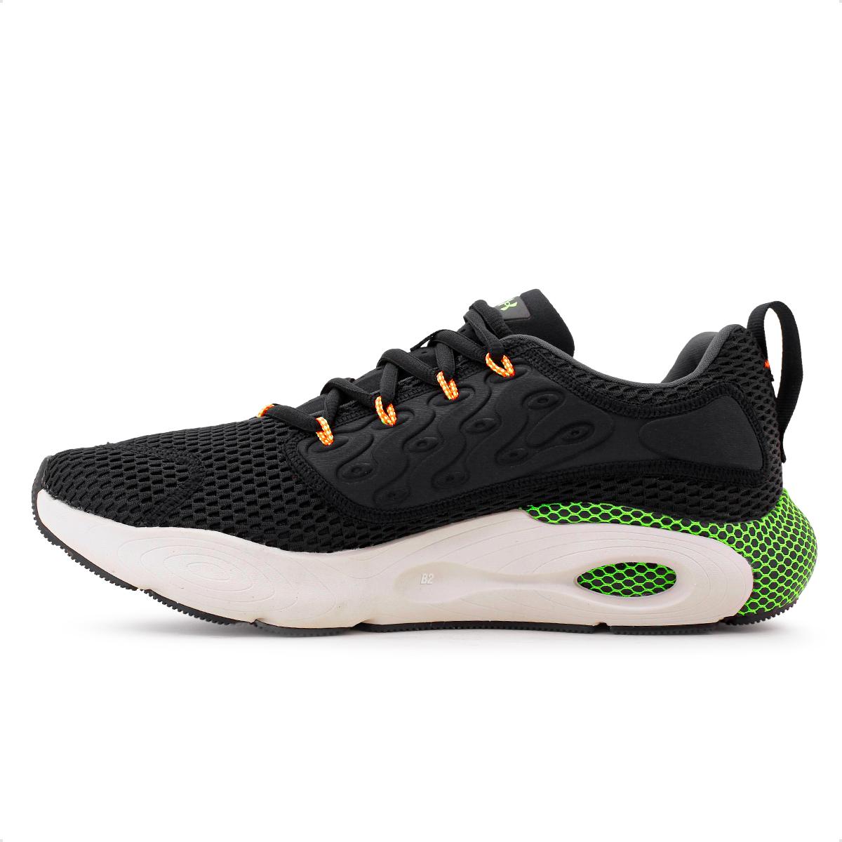 Tênis Under Armour Hovr Revenant Masculino Preto / Verde