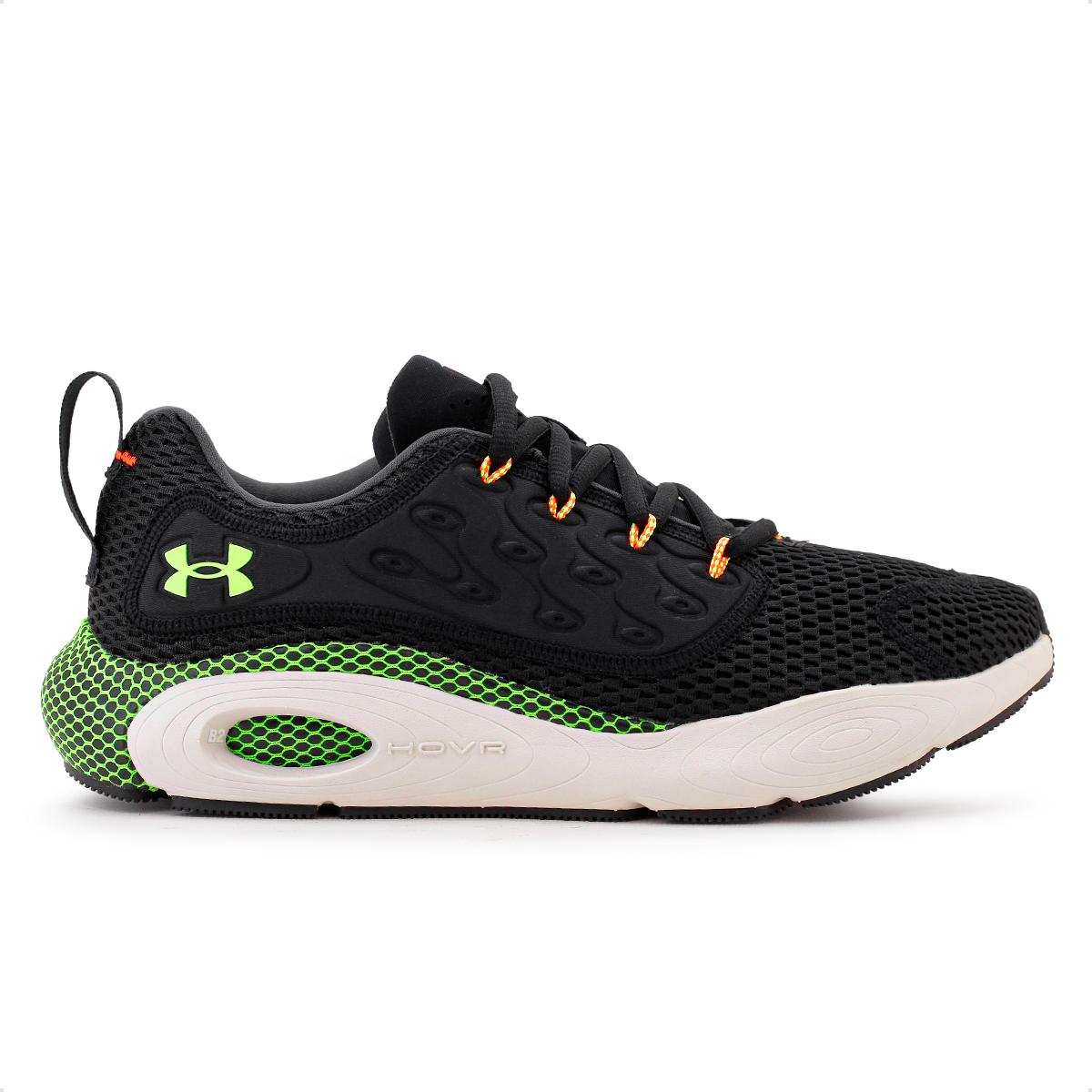 Tênis Under Armour Hovr Revenant Masculino Preto / Verde